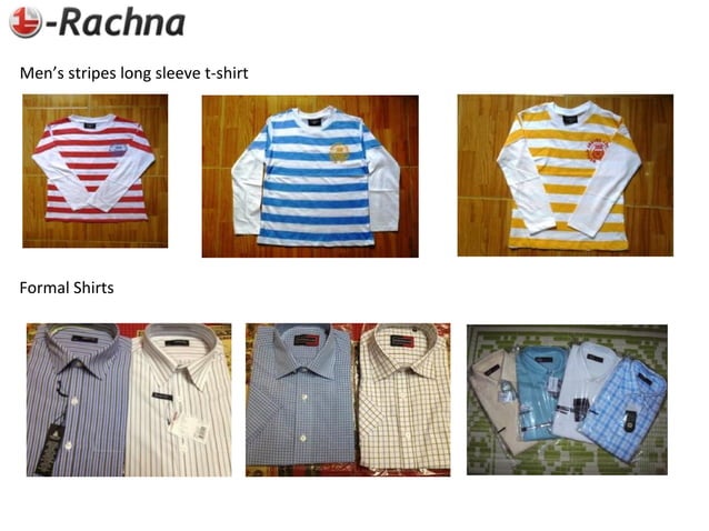 Garment product portfolio | PPT