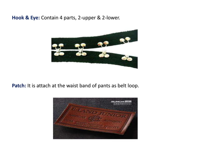 Garments accessories trims | PPTX