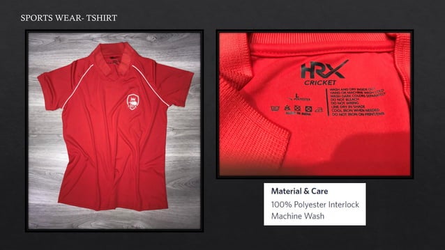 LABEL composition of garments- sports wear|casual wear| inner wear ...