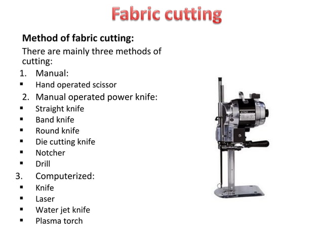 Garments manufacturing process | PPT
