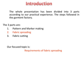 Garments manufacturing process | PPT