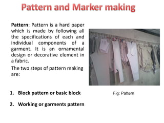 Garments manufacturing process | PPT