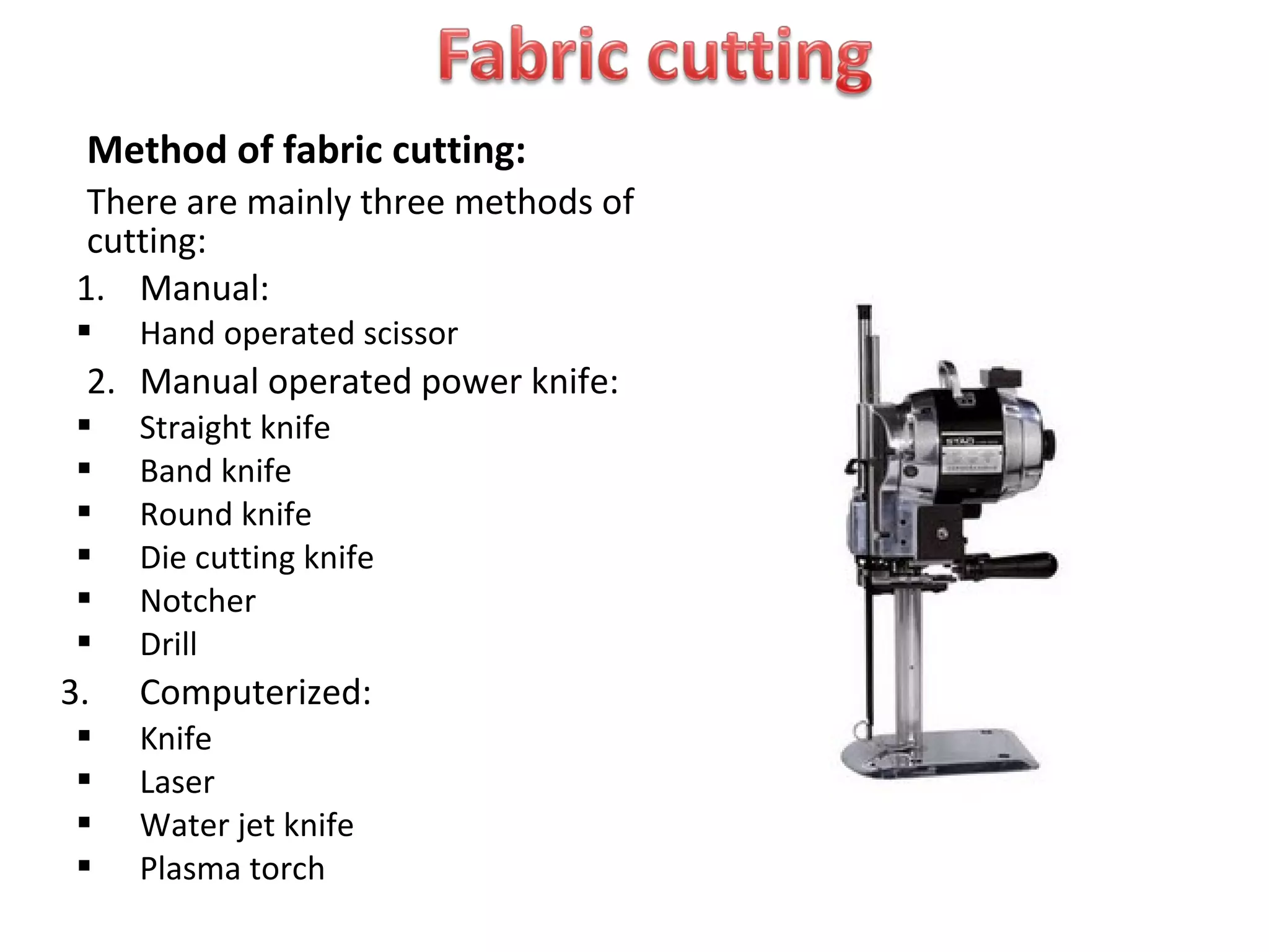 Cloth Manufacturing process | PPT