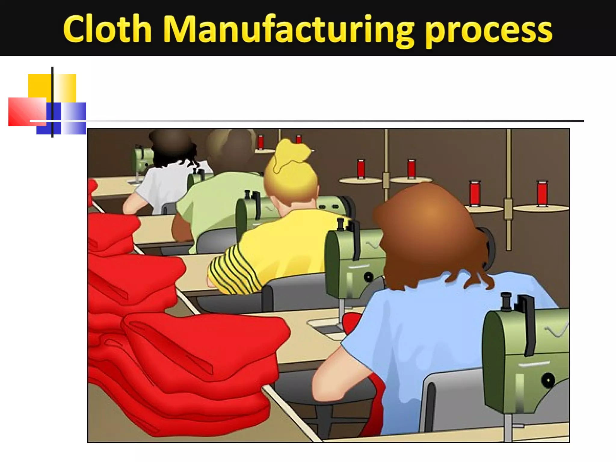 Cloth Manufacturing process | PPT