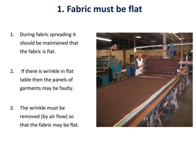 Cloth Manufacturing process | PPT | Needlework | Arts and Crafts