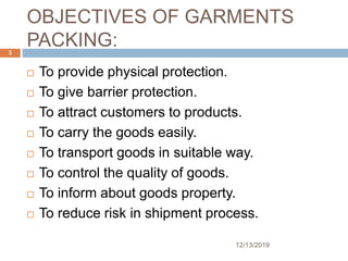 Garments packing | PPTX