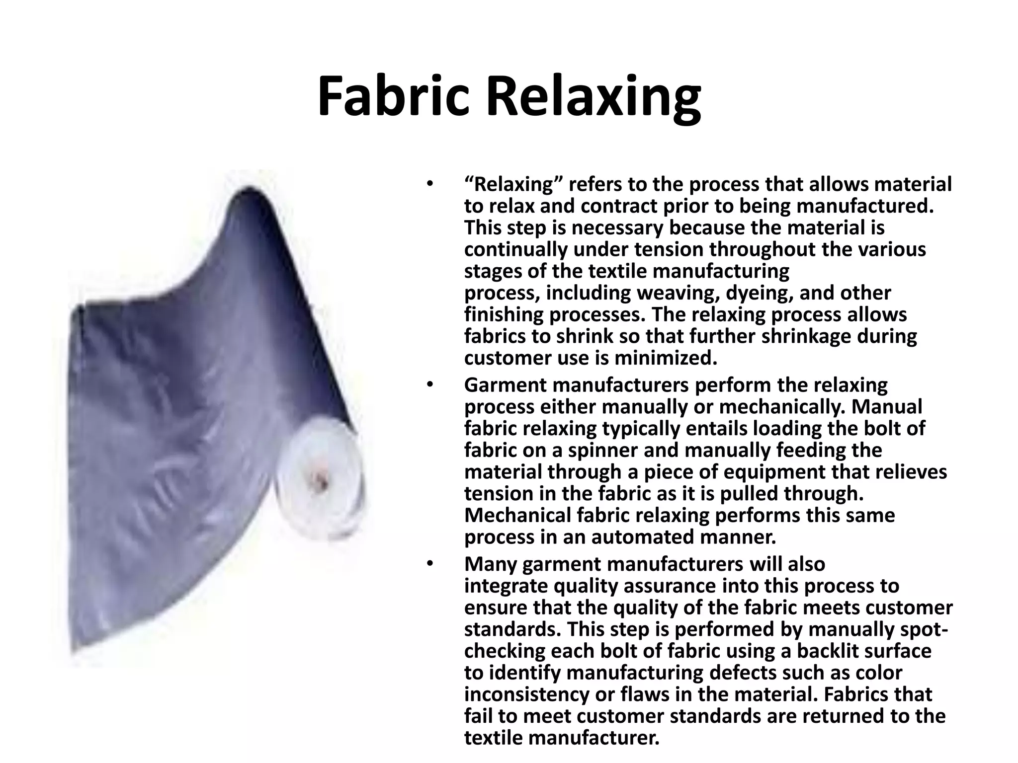 Garments process | PPTX