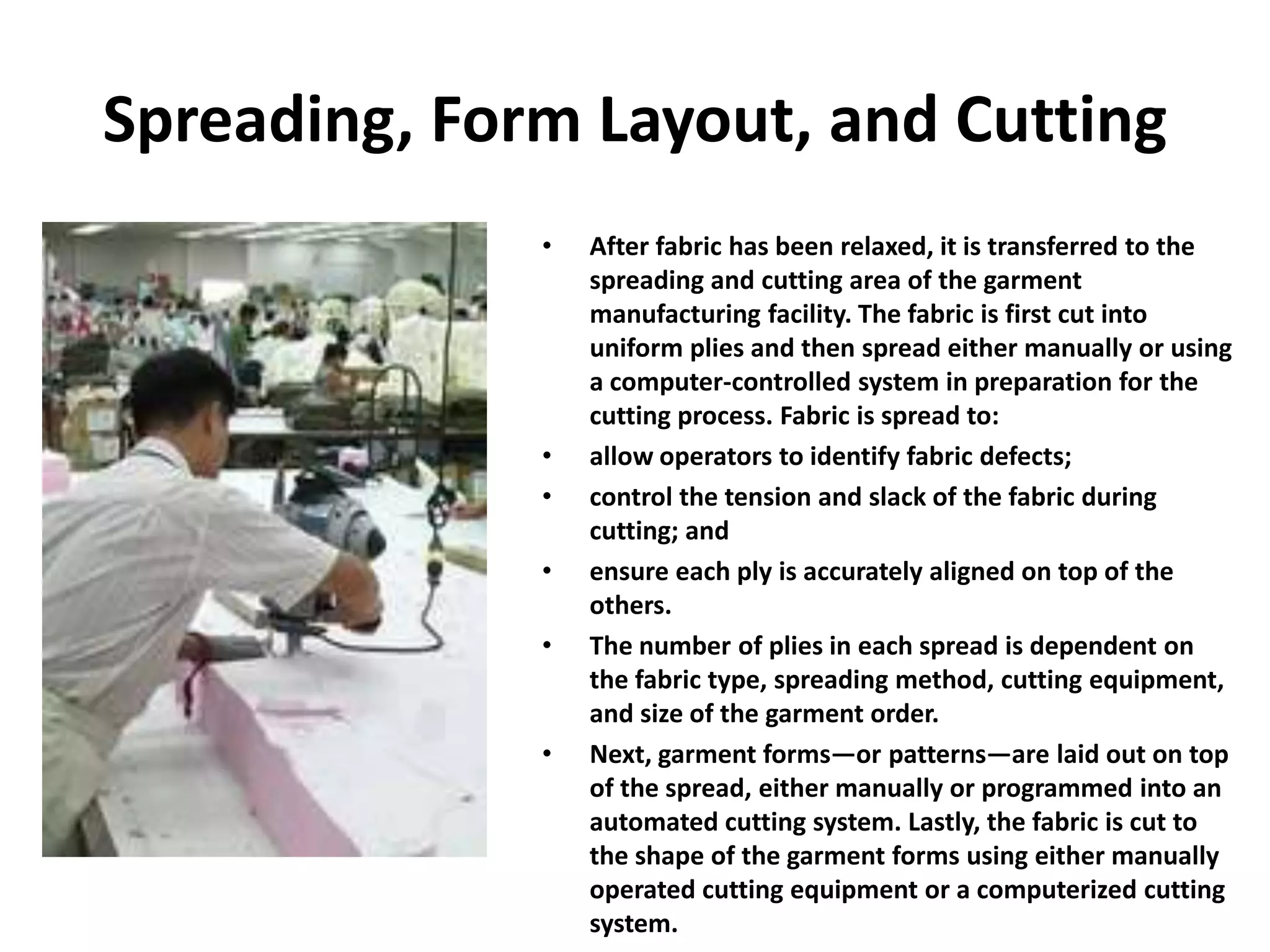 Garments process | PPTX