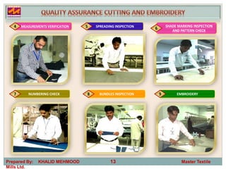 Garments production process & quality assurance | PPTX