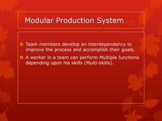 Garments production system | PPTX