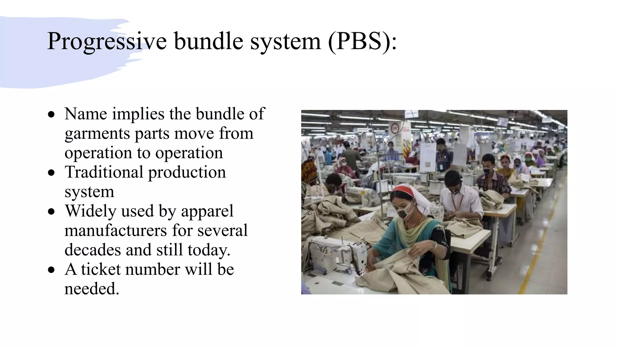 Garments production system | PPTX