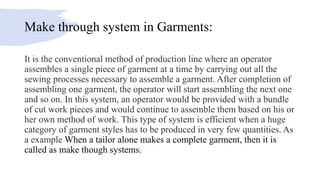 Garments production system | PPTX