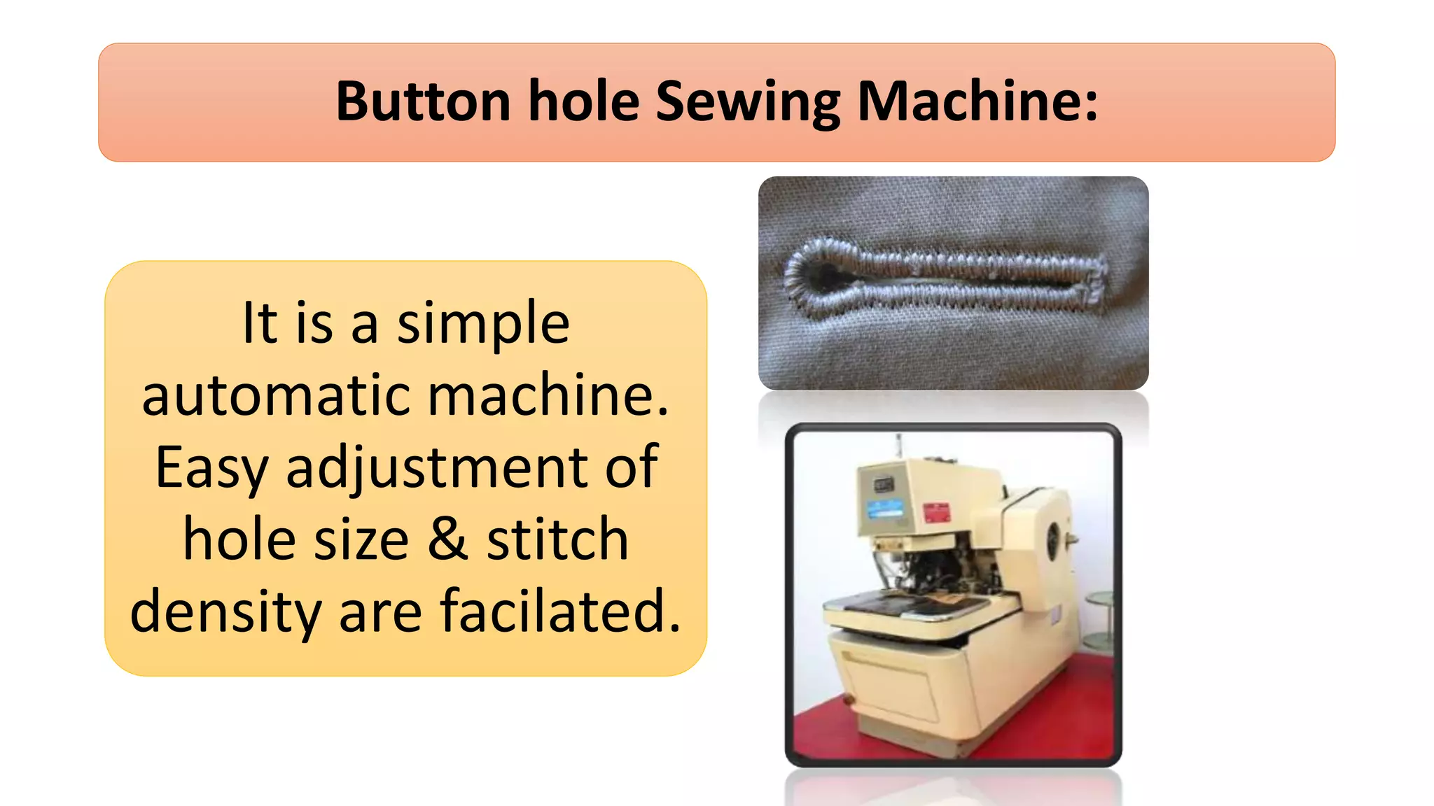 Presentation on Garments sewing | PPTX