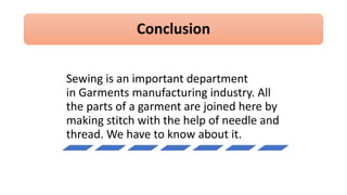 Presentation on Garments sewing | PPTX