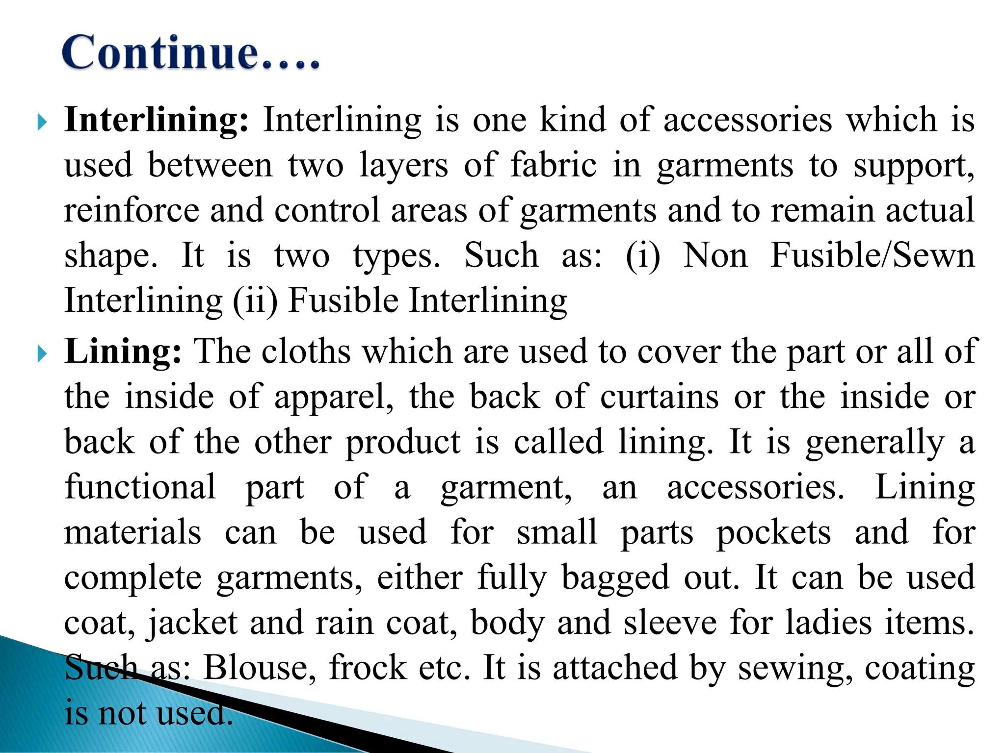 garments terms-1 Apparel manufacturing 1 Textile engineering | PDF