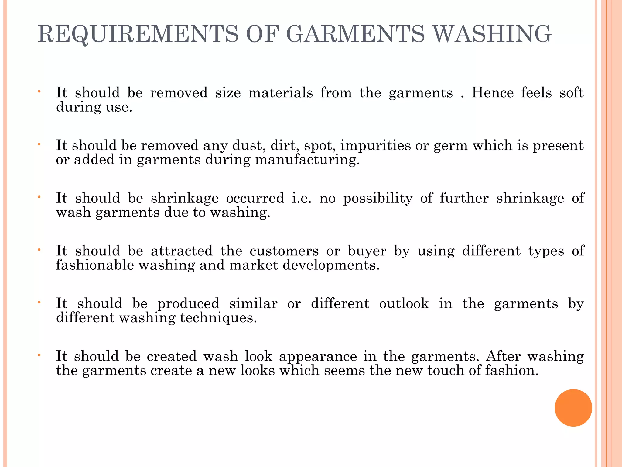Garments washing | PPT