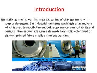Garments washing | PPTX