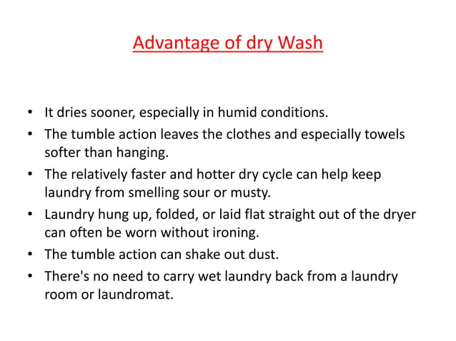 Garments washing | PPTX | Bath and Shower | Personal Care