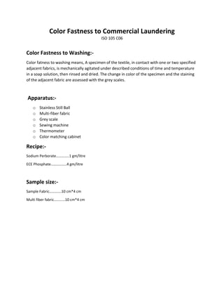 Garment testing book | PDF