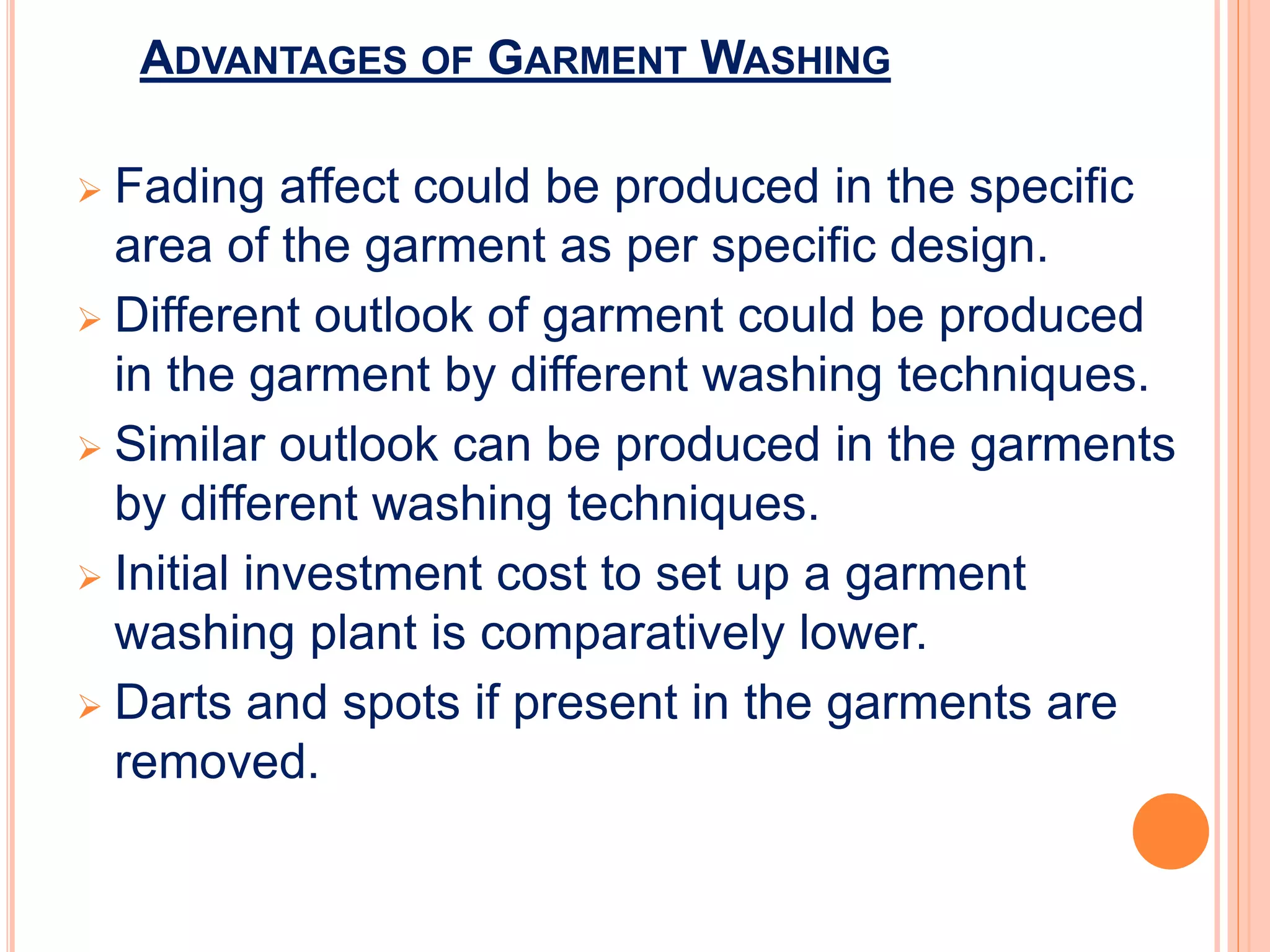 Garment wash | PPT | Free download