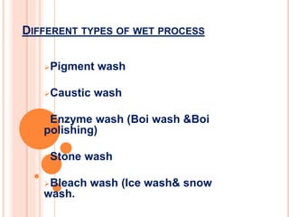 Garment wash | PPT