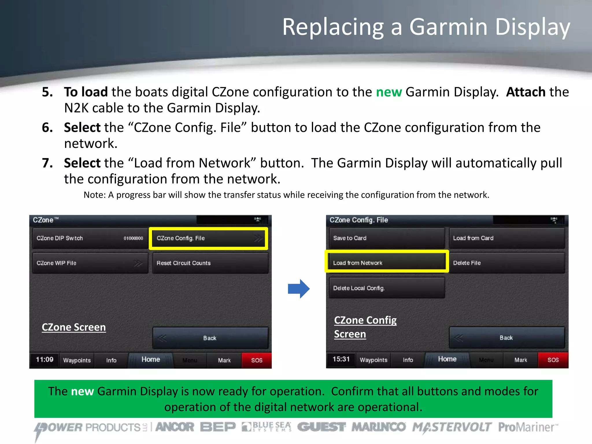 Replacing a Garmin Display/MFD | PPTX