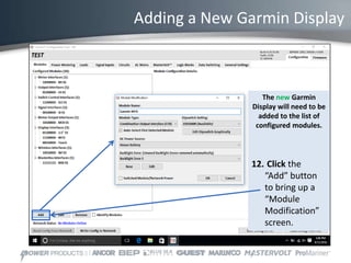 Adding a New Garmin Display | PPT