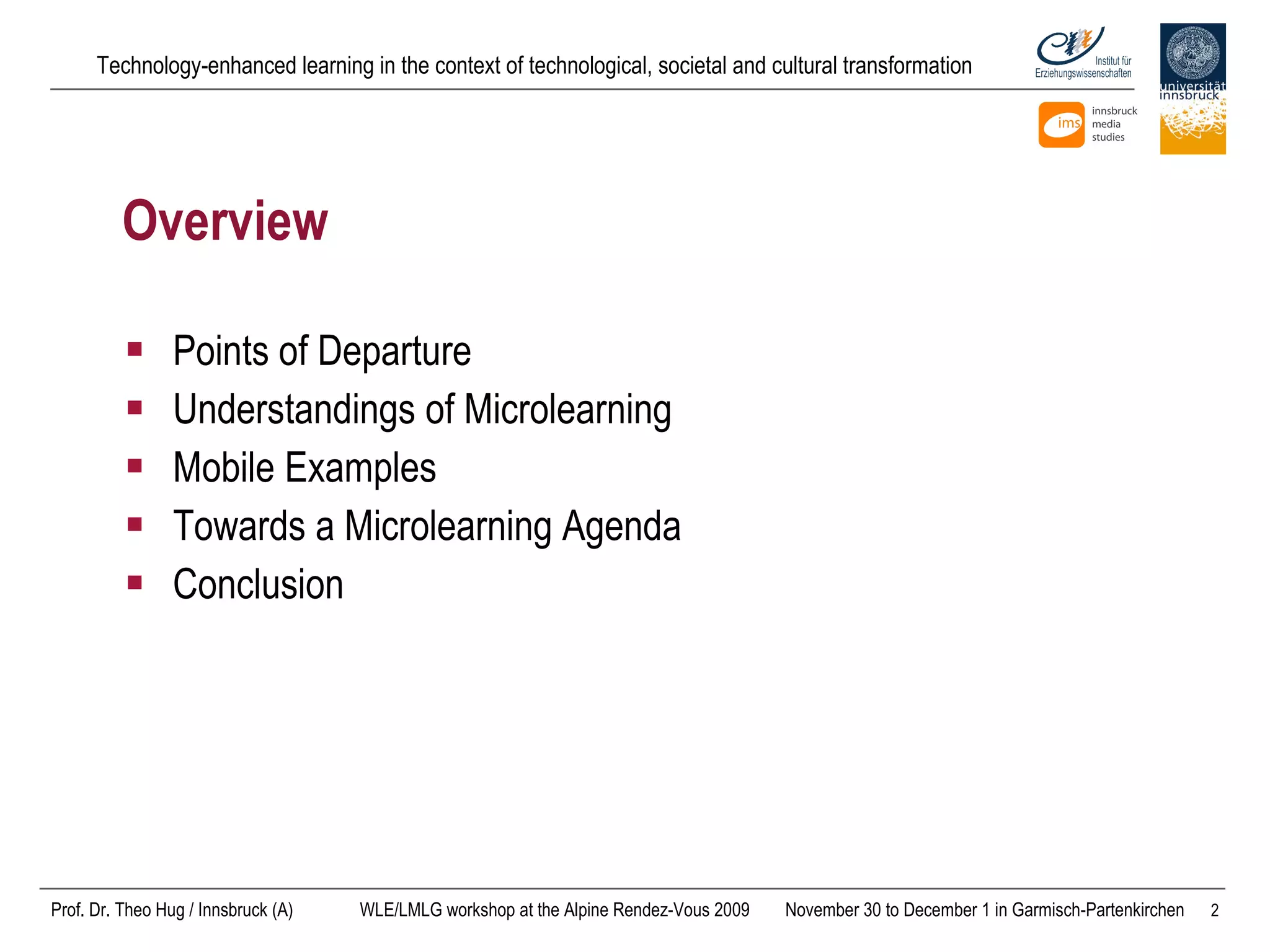 Microlearning - Concepts, Examples, Critical Issues and Questions | PPT