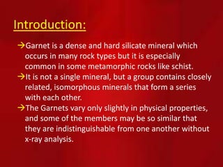 Garnet | PPT