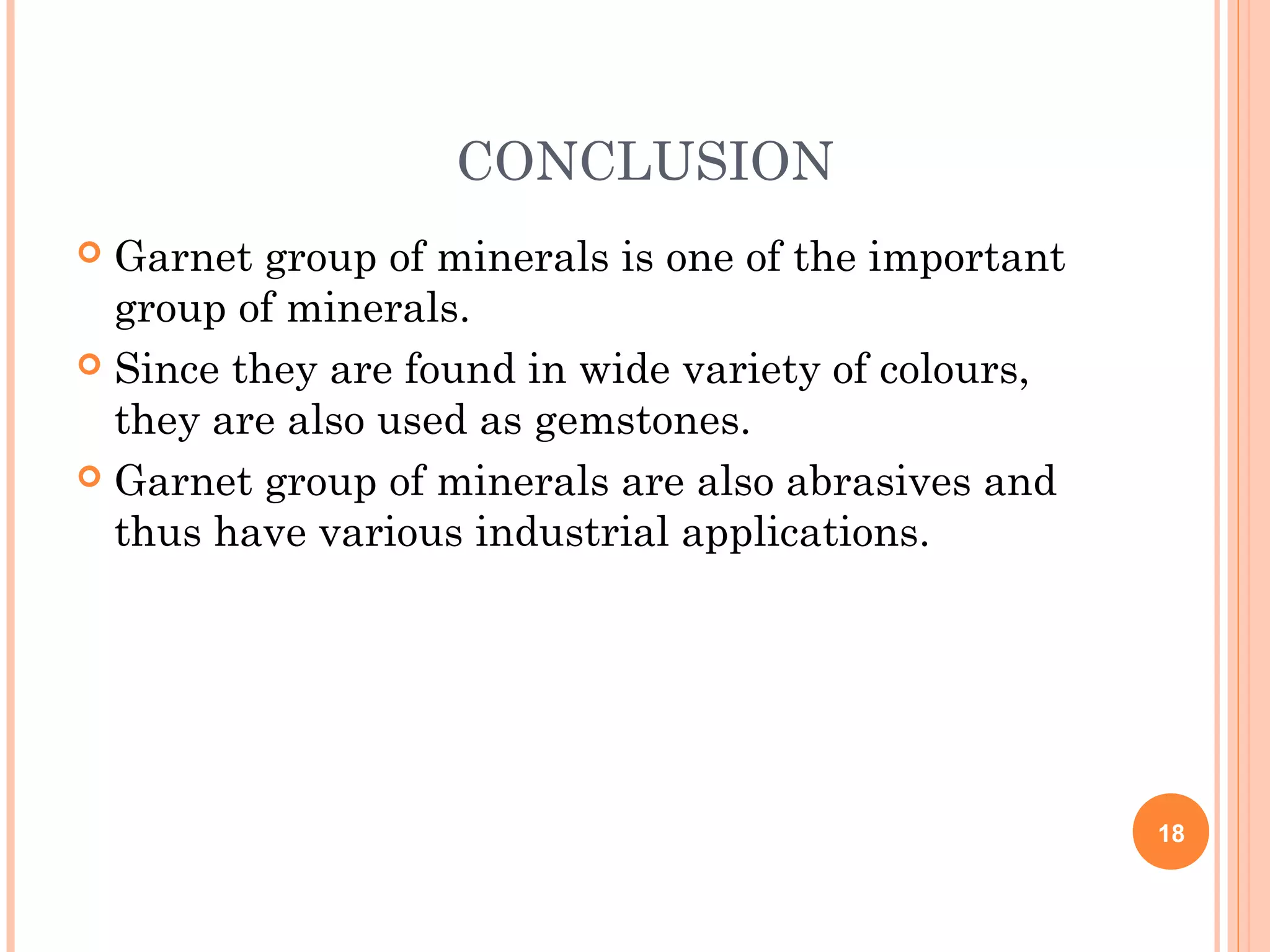 Garnet GROUP OF MINERAL | PPT