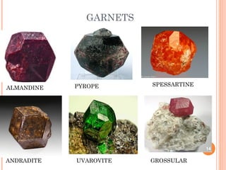 Garnet GROUP OF MINERAL | PPT