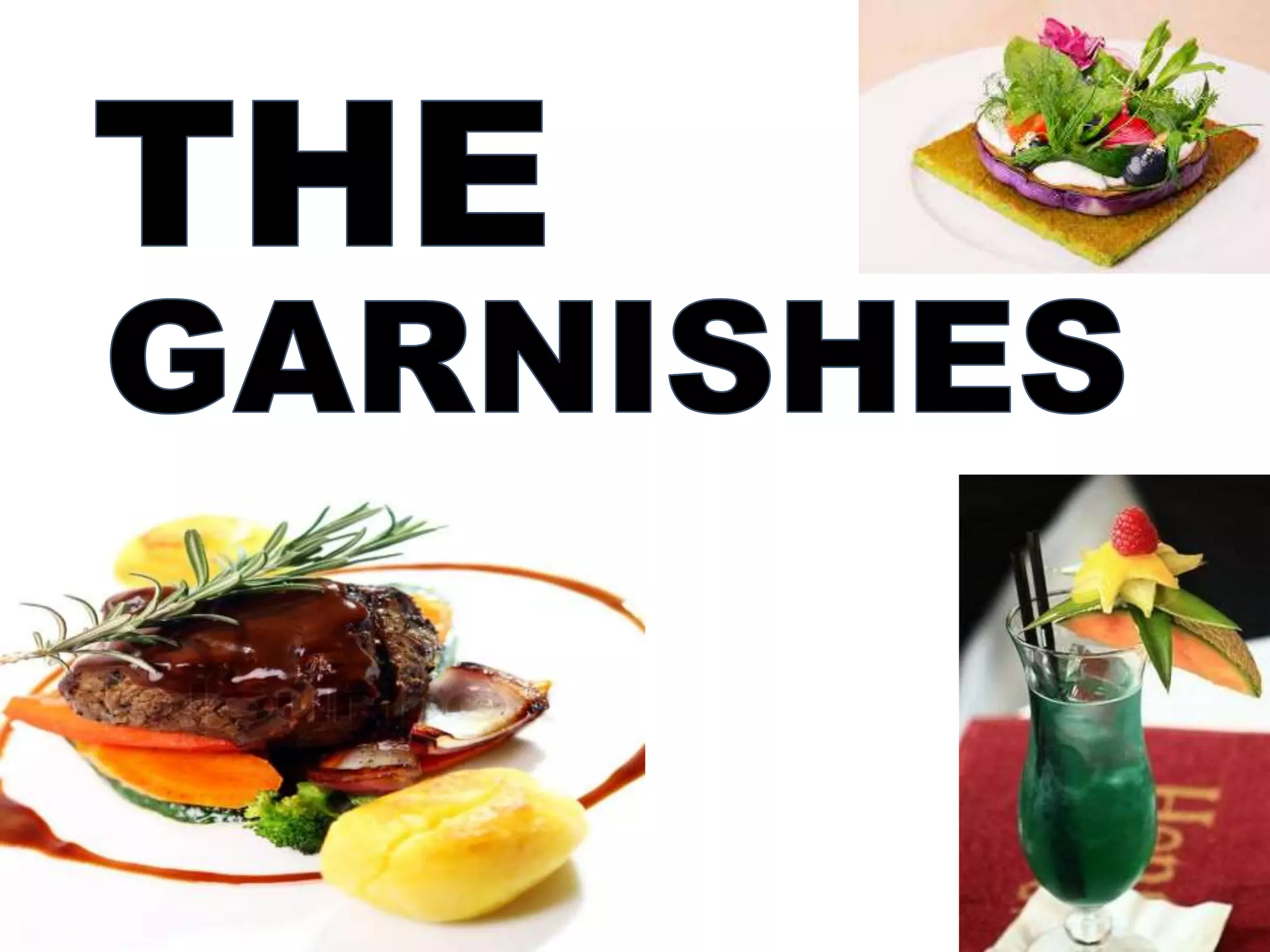 Garnishes/Garnishing | PPTX