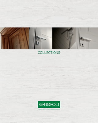 Garofoli collections - Catalogo | MgPortePavimenti - Trieste | PDF