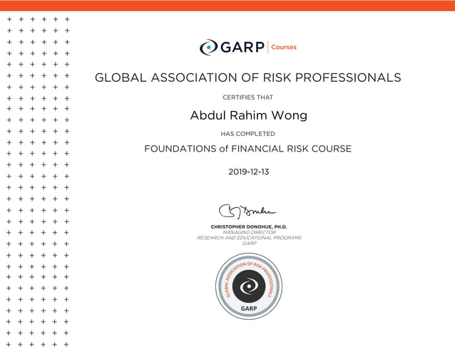 GARP_Foundations_of_Financial_Risk.pdf | Financial Industry | Industries