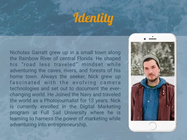 Nicholas Garratt Personal Brand Exploration | PPT