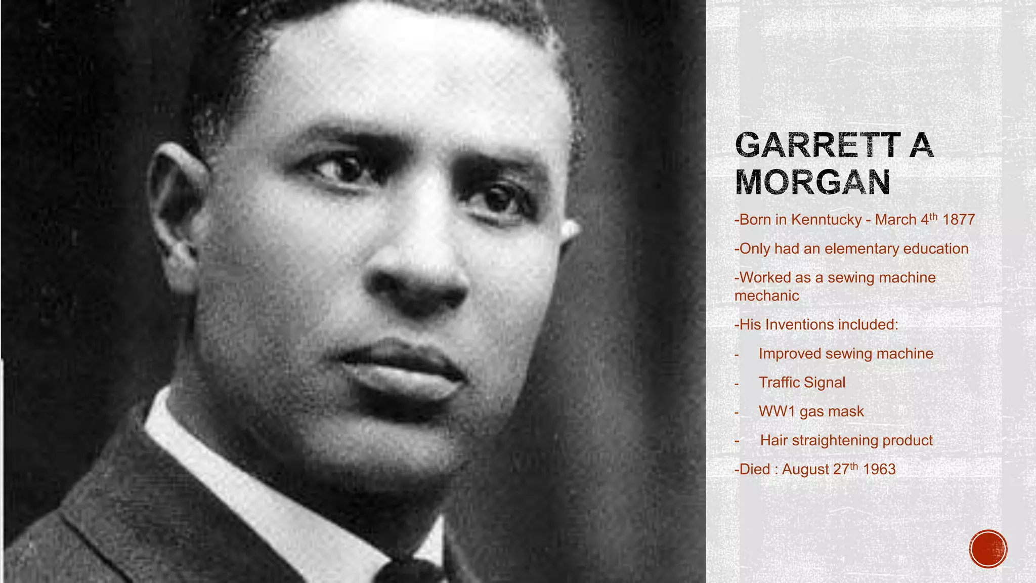 Garrett a morgan | PPTX