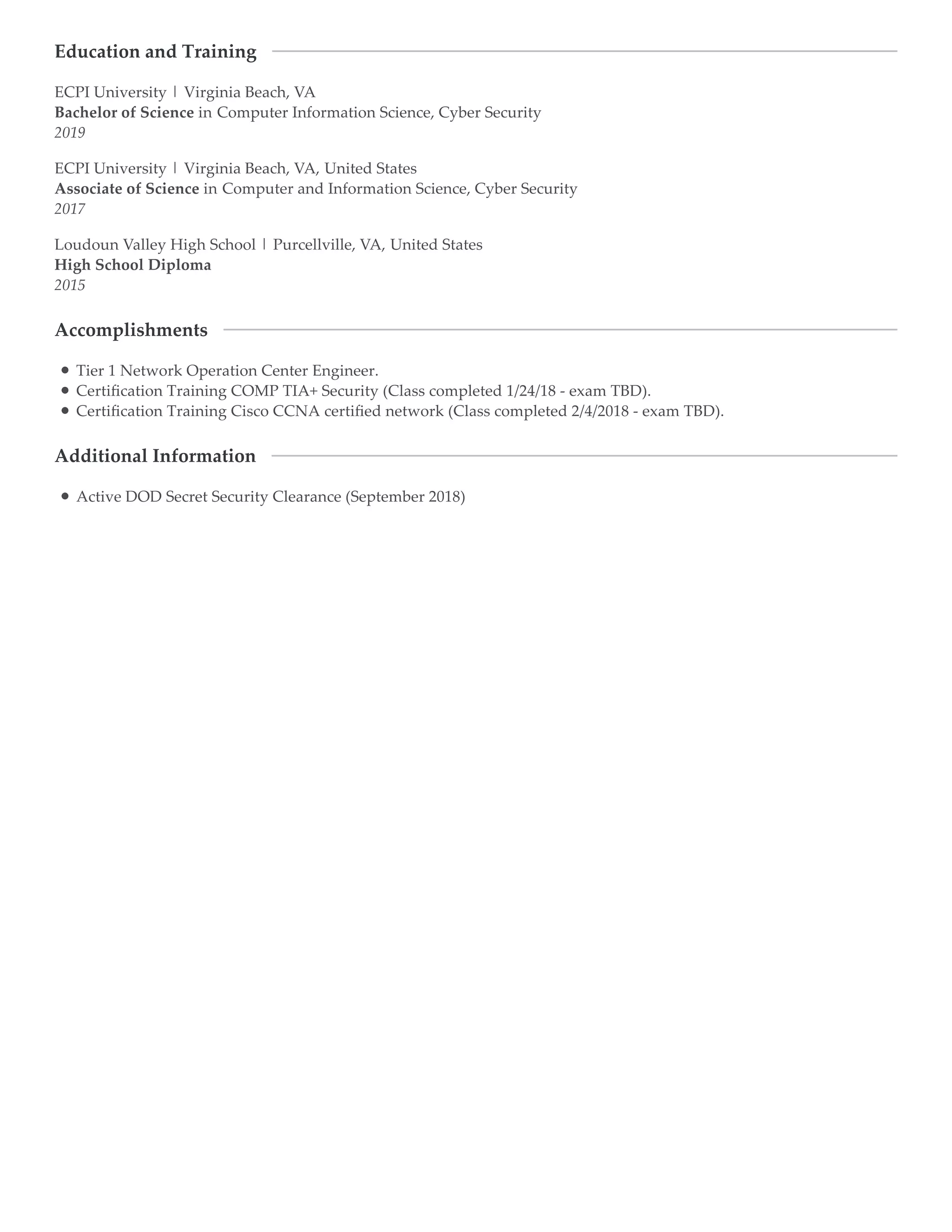 Garrett beckwith resume | PDF