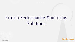 Improving Performance of Micro-Frontend Applications through Error Monitoring | PPT