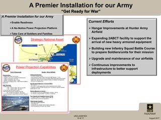 Ft. Stewart/HAAF Garrison Commander Rotary Presentation | PPT