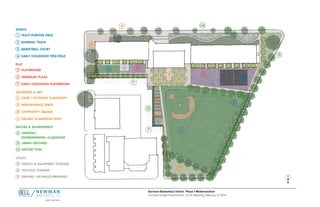 School Design Concept Layout Plan