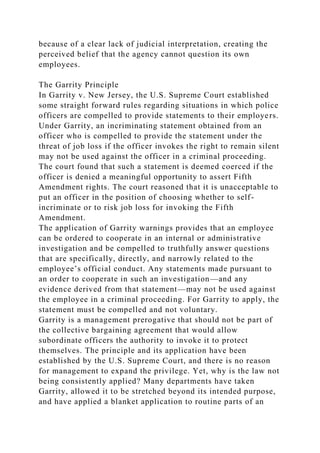 Garrity Warnings To Give or Not to Give, That Is the Question By .docx