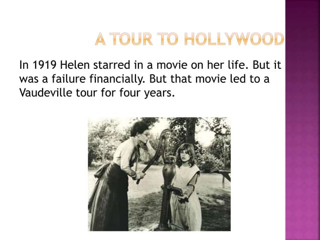 story of my life - helen keller | PPTX | Awards Shows | Events