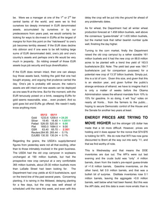 Gartman letter | PDF