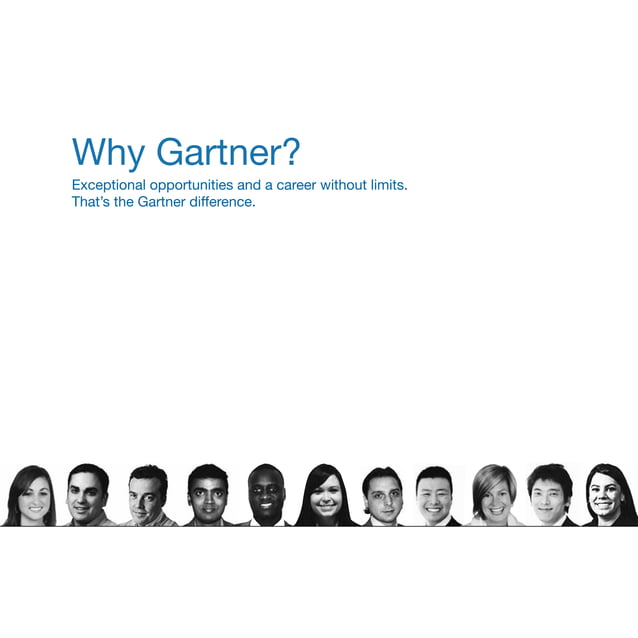 Gartner - Sales opportunities for Exceptional People | PDF