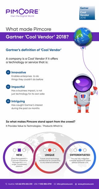 What Makes Pimcore a Gartner Cool Vendor?