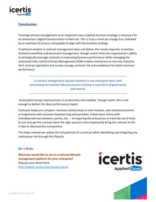 Optimize Costs & Deliver Value through Enterprise Contract Management ...