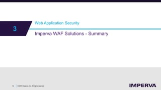 Gartner MQ for Web App Firewall Webinar | PPTX