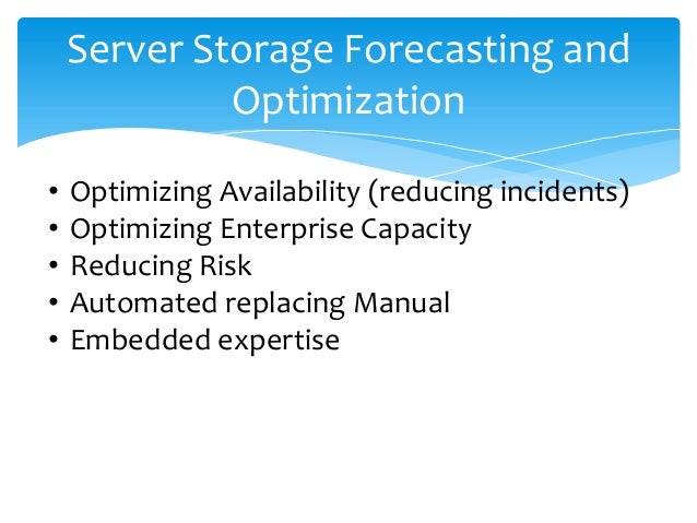 Automating It Analytics To Optimize Service Delivery And Cost At Safe