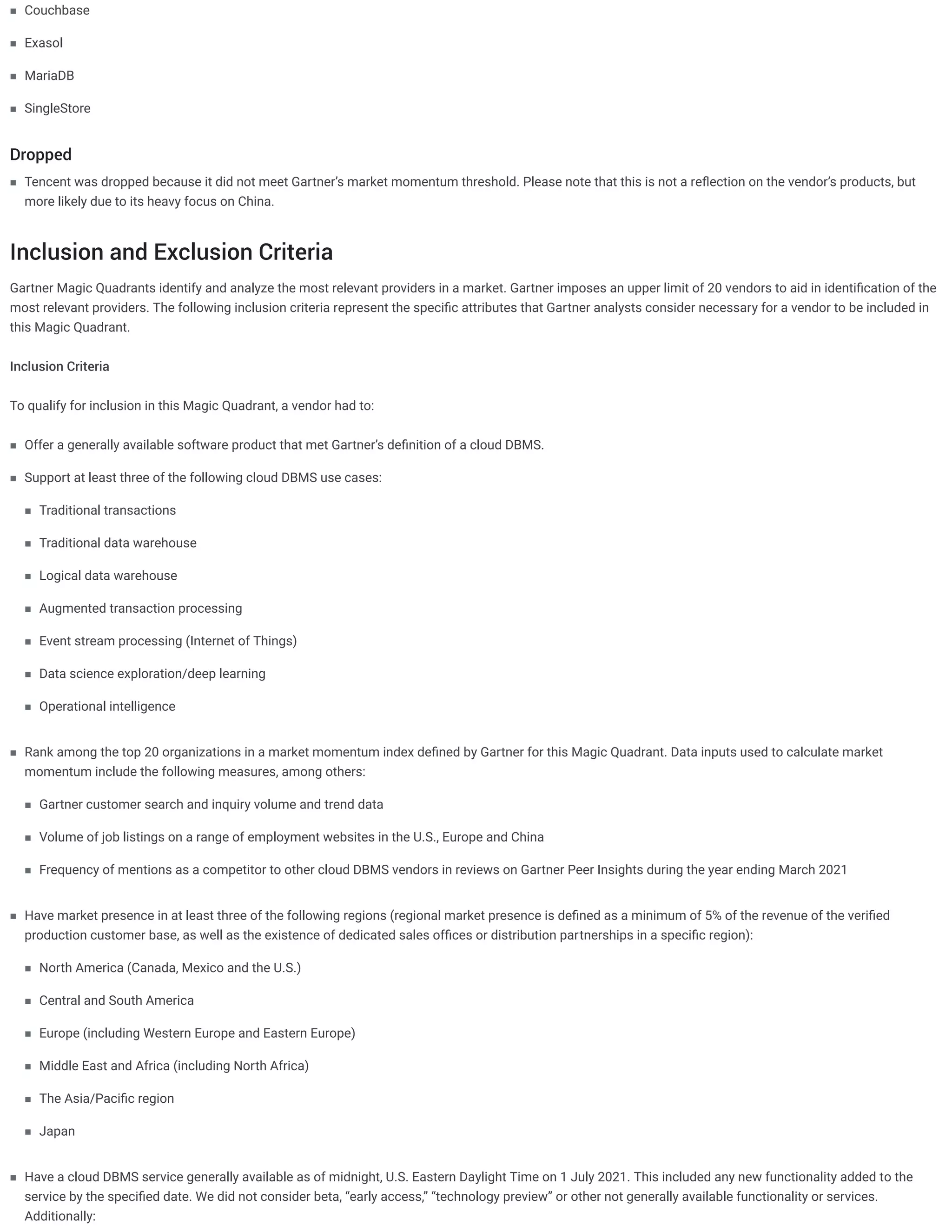 Gartner 2021 Magic Quadrant for Cloud Database Management Systems.pdf