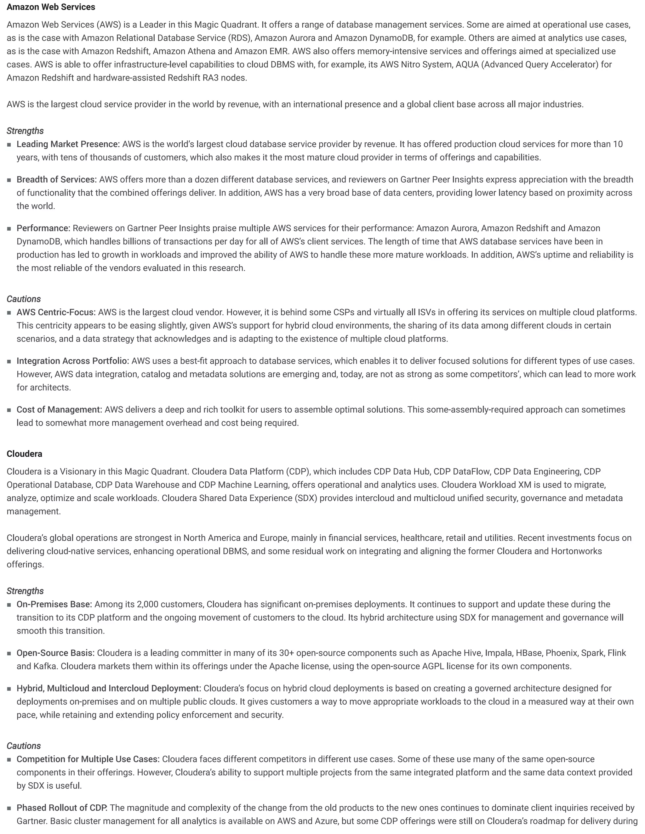 Gartner 2021 Magic Quadrant for Cloud Database Management Systems.pdf
